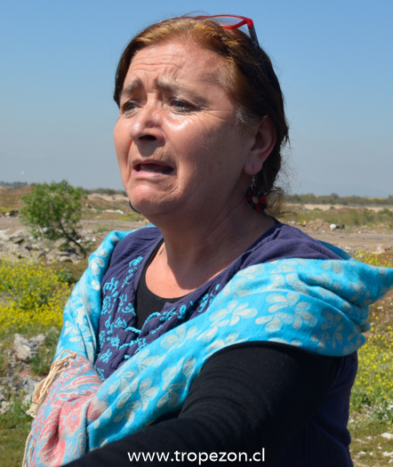 A metros del aeropuerto en Pudahuel se realiza relleno de excavaciones ...